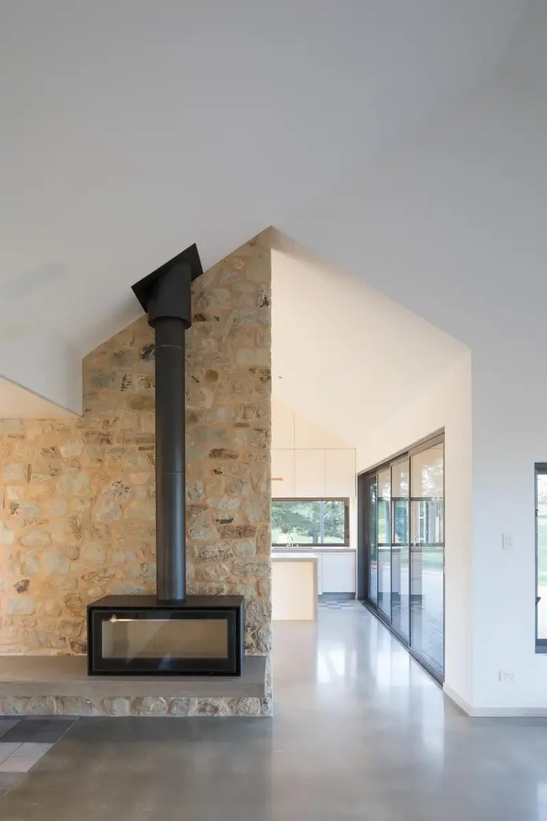 House in the Hills James Allen Architect - nowoczesna stodoła ...